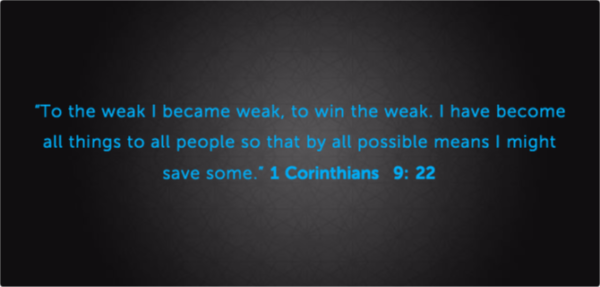 JESUS: FOR THE WEAK - Right From The Heart Ministries