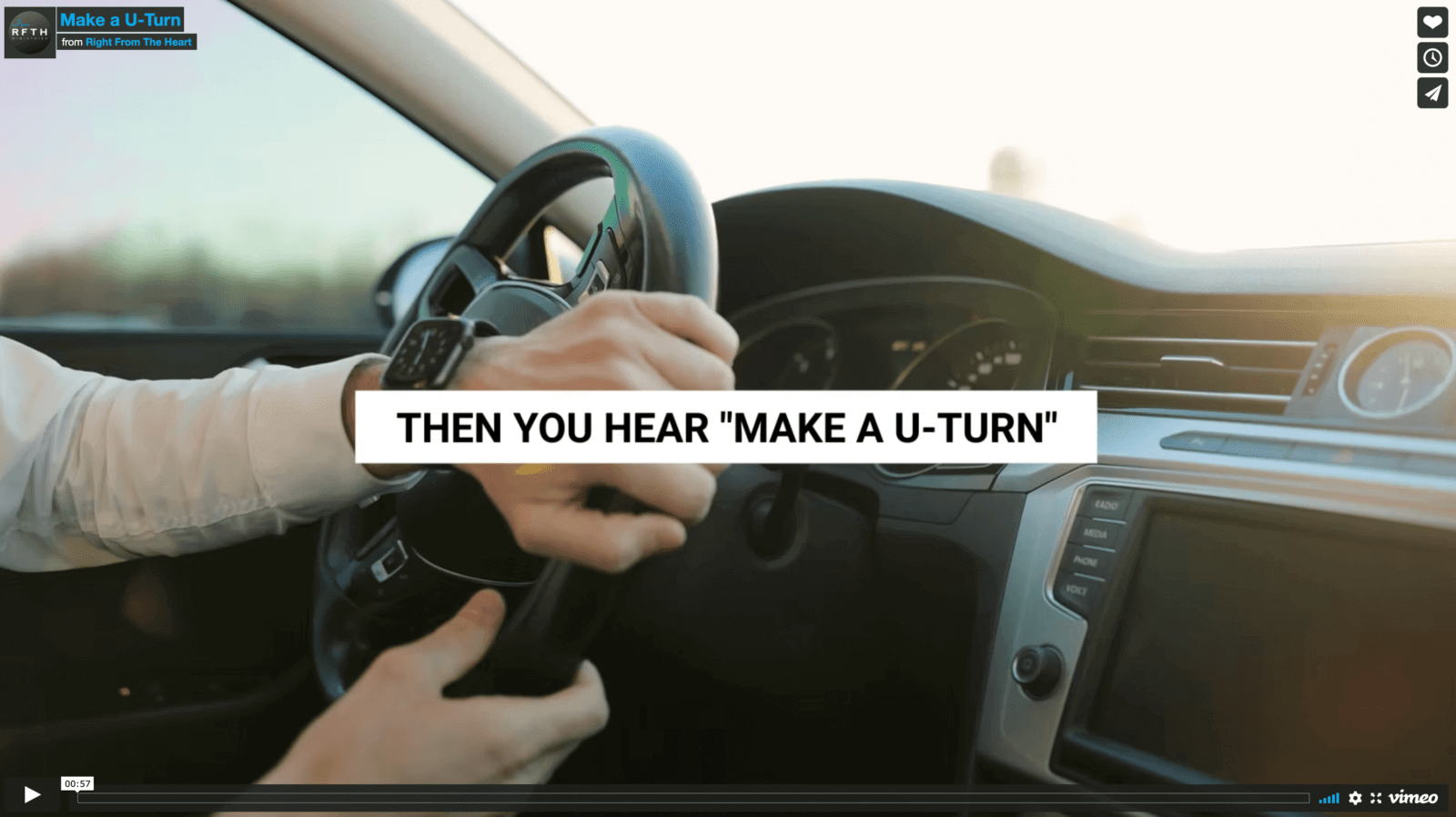 Make a U-Turn TV:60 - Right From The Heart Ministries