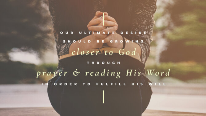 WHY SPEND TIME IN PRAYER? | Right From The Heart, Marietta, GA