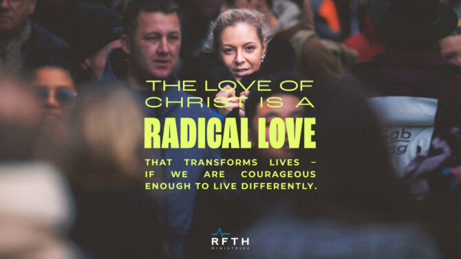 Christ's radical love transforms lives. Loving enemies, living ...