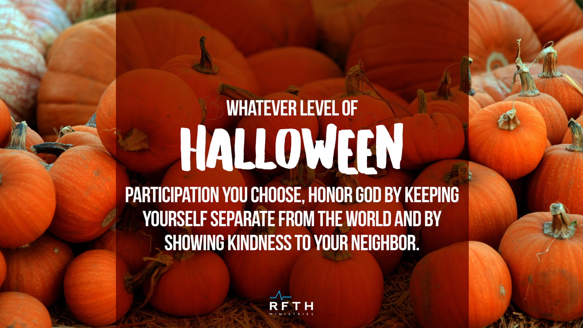 WHAT SHOULD WE DO ABOUT HALLOWEEN? | Right From The Heart, Marietta, GA